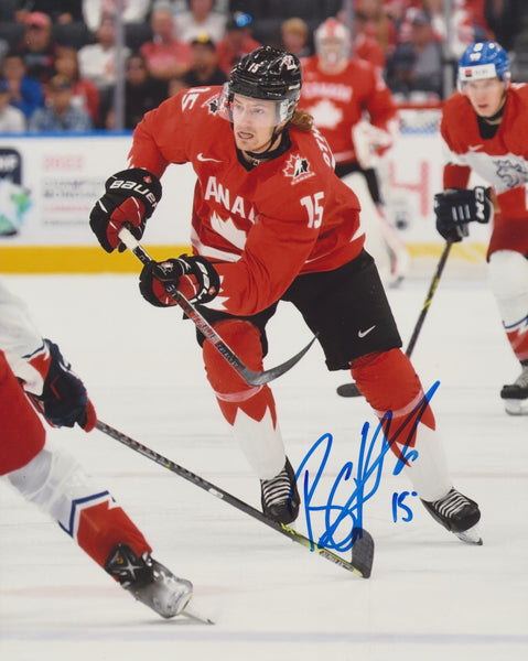 BRENNAN OTHMANN SIGNED TEAM CANADA 8X10 PHOTO – Overtime Autographs