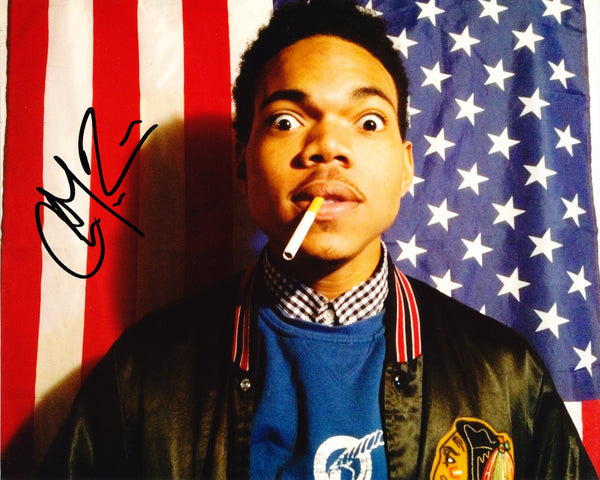 CHANCE THE RAPPER SIGNED 8X10 PHOTO – Overtime Autographs