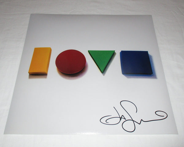JASON MRAZ SIGNED LOVE 12X12 PHOTO – Overtime Autographs