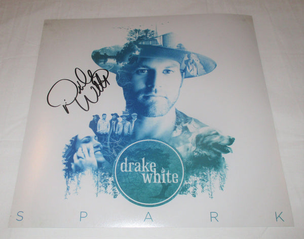 DRAKE WHITE SIGNED SPARK 12X12 PHOTO – Overtime Autographs