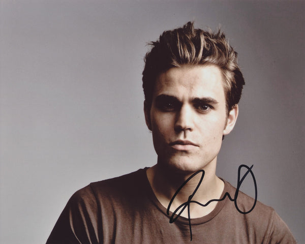 PAUL WESLEY SIGNED VAMPIRE DIARIES 8X10 PHOTO 4 – Overtime Autographs