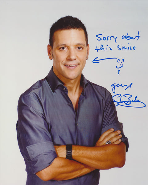 GEORGE STROMBOLOPOLOUS SIGNED 8X10 PHOTO – Overtime Autographs