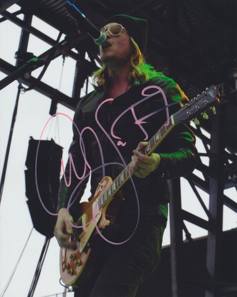 WES SCANTLIN SIGNED PUDDLE OF MUDD 8X10 PHOTO – Overtime Autographs