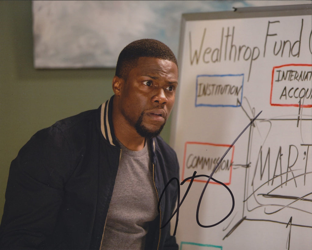 KEVIN HART SIGNED GET HARD 8X10 PHOTO 2 – Overtime Autographs