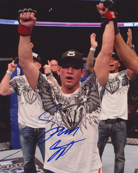 SAM STOUT SIGNED UFC 8X10 PHOTO – Overtime Autographs