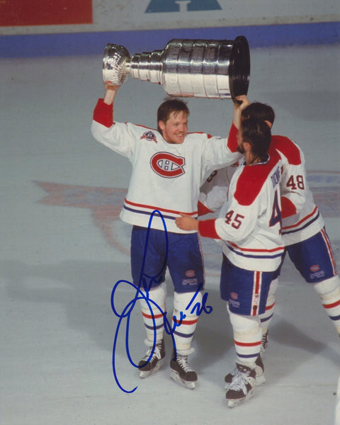 GARY LEEMAN SIGNED MONTREAL CANADIENS 8X10 PHOTO – Overtime Autographs