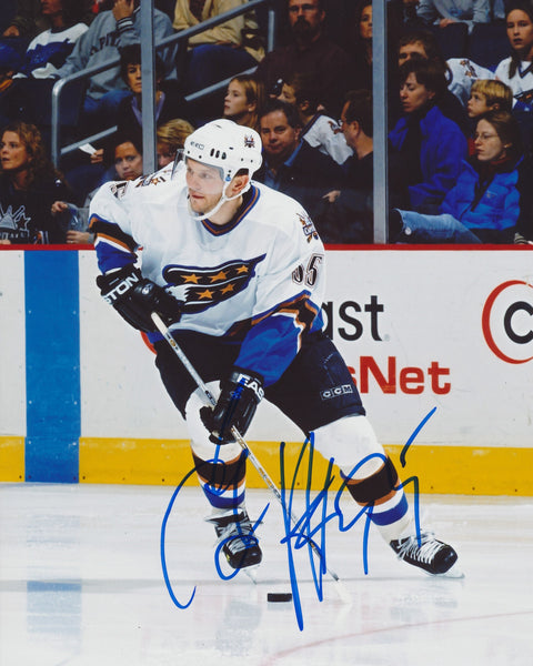 SERGEI GONCHAR SIGNED WASHINGTON CAPITALS 8X10 PHOTO – Overtime Autographs