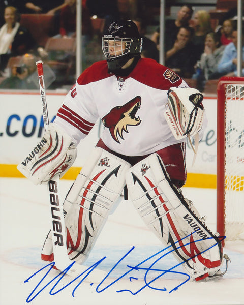 MARK VISENTIN SIGNED ARIZONA COYOTES 8X10 PHOTO – Overtime Autographs