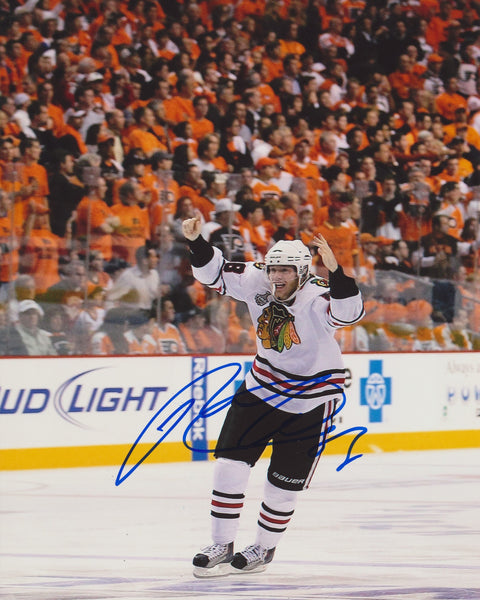 PATRICK KANE SIGNED CHICAGO BLACKHAWKS 8X10 PHOTO – Overtime Autographs