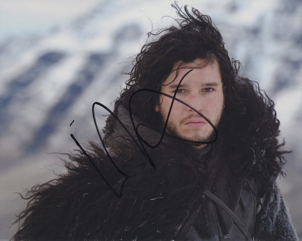 KIT HARINGTON SIGNED GAME OF THRONES 8X10 PHOTO – Overtime Autographs
