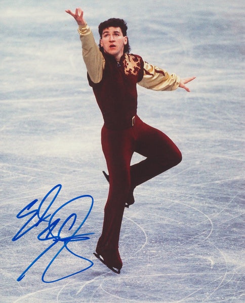 ELVIS STOJKO SIGNED FIGURE SKATING 8X10 PHOTO 3 – Overtime Autographs