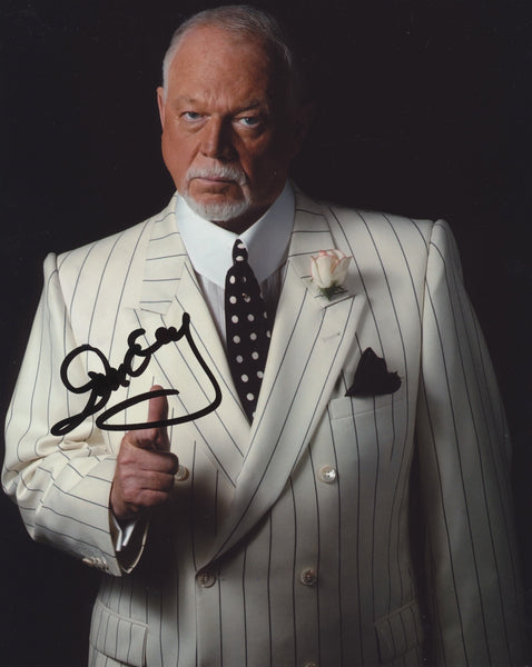 DON CHERRY SIGNED COACHES CORNER 8X10 PHOTO – Overtime Autographs