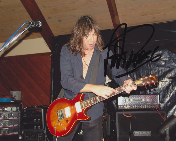 PAT TRAVERS SIGNED 8X10 PHOTO – Overtime Autographs
