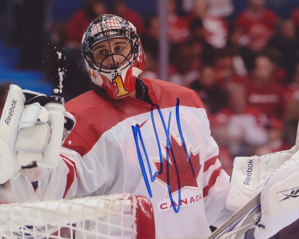 ROBERTO LUONGO SIGNED TEAM CANADA 8X10 PHOTO – Overtime Autographs