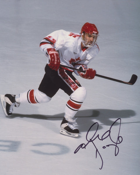 ALEXANDRE DAIGLE SIGNED TEAM CANADA 8X10 PHOTO – Overtime Autographs