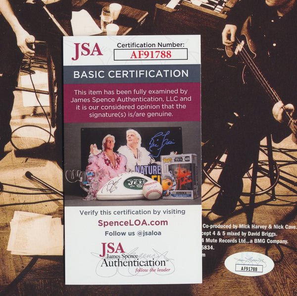 NICK CAVE SIGNED HENRY'S DREAM VINYL RECORD JSA – Overtime Autographs