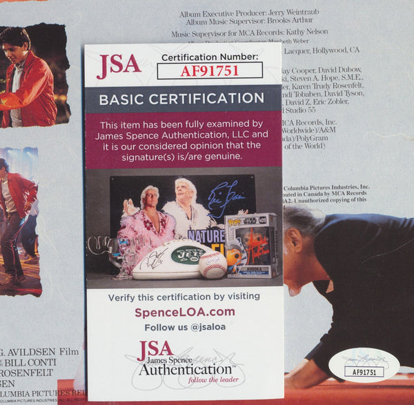 BILL CONTI SIGNED THE KARATE KID PART III VINYL RECORD JSA – Overtime ...