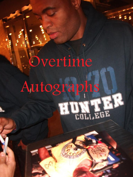 ANDERSON SILVA 'SPIDER' SIGNED UFC 8X10 PHOTO 3 – Overtime Autographs