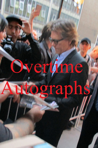 KEVIN BACON SIGNED COP CAR 8X10 PHOTO 2 – Overtime Autographs